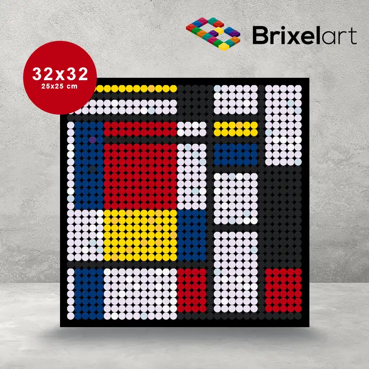 Un bellissimo quadro compatibile con i LEGO® da appendere a